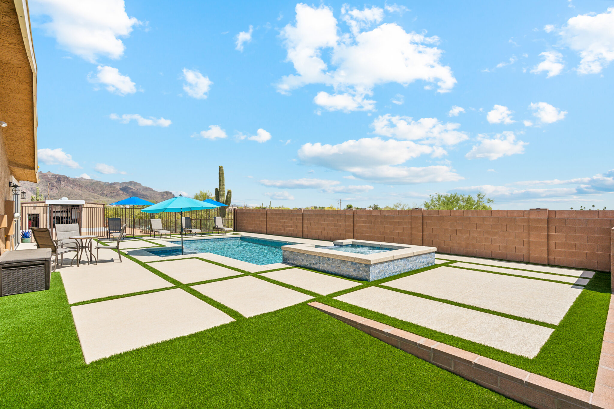 Geometric Pool Gallery — Presidential Pools & Spas