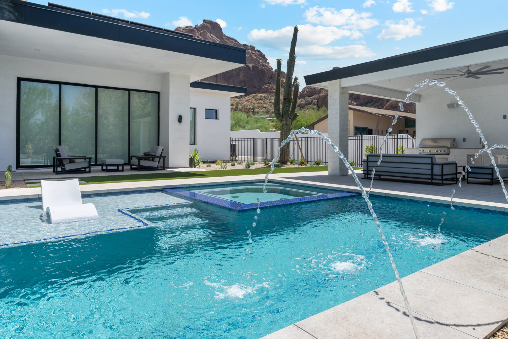 Geometric Pool Gallery — Presidential Pools & Spas