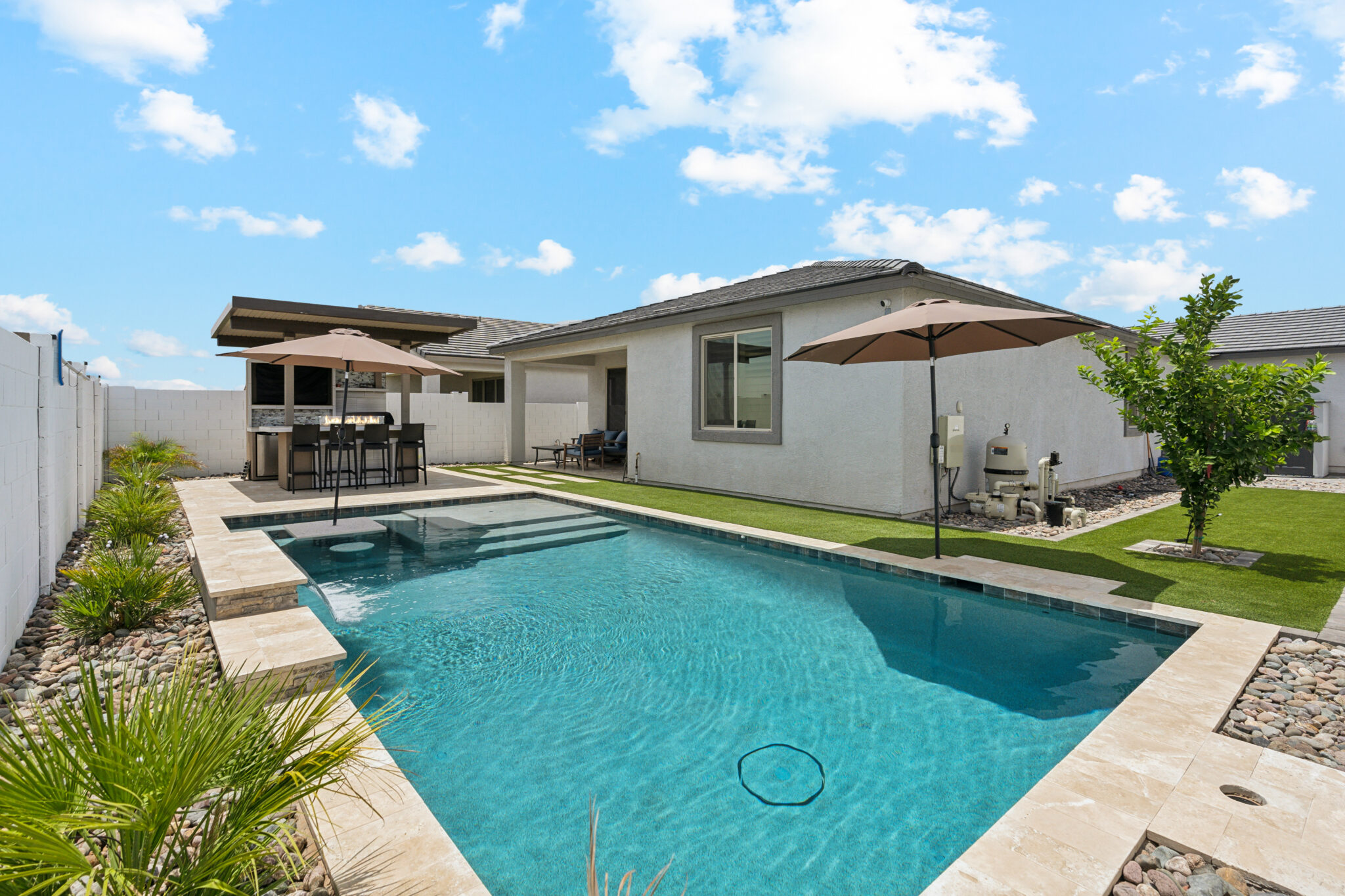 Geometric Pool Gallery — Presidential Pools & Spas