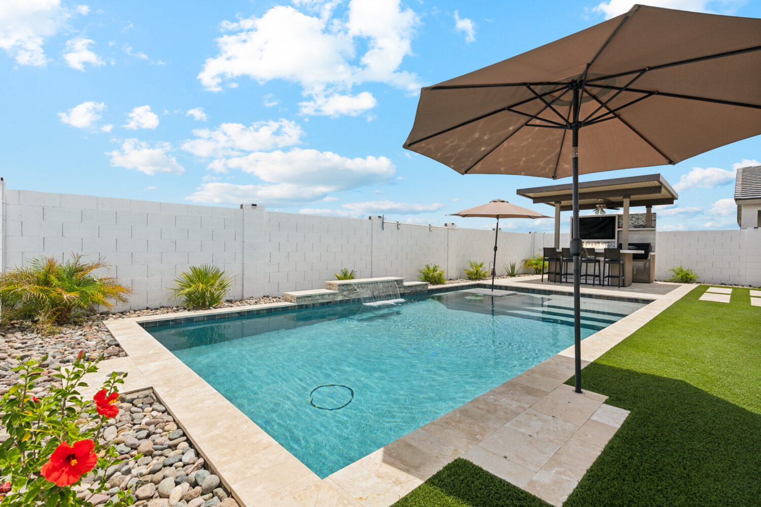 Geometric Pool Gallery — Presidential Pools & Spas