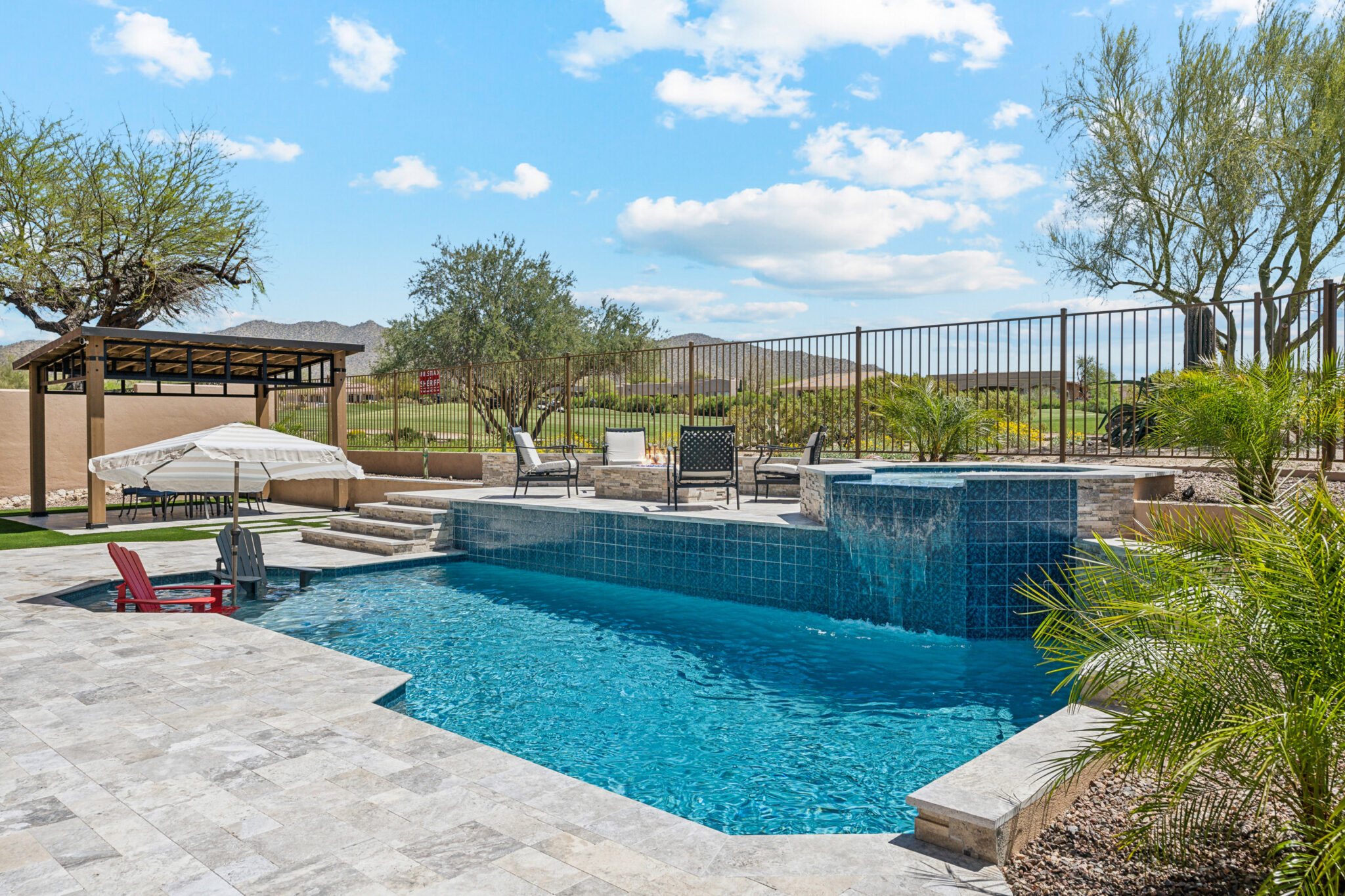 Geometric Pool Gallery — Presidential Pools & Spas