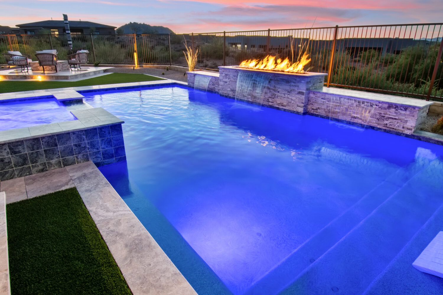 Geometric Pool Gallery — Presidential Pools & Spas