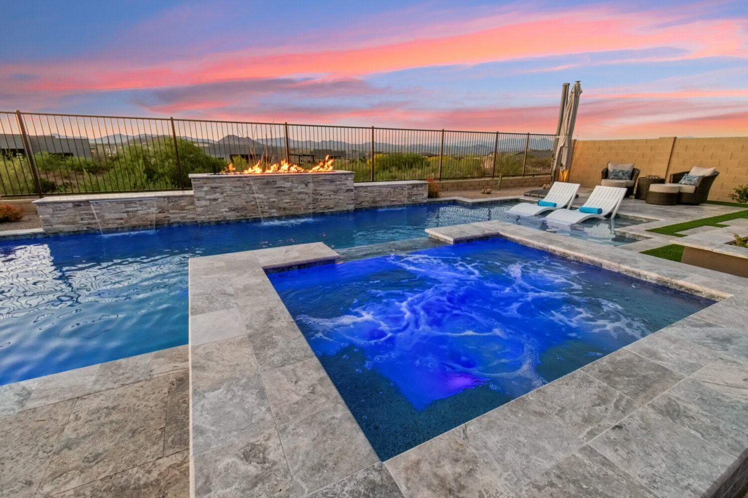 Geometric Pool Gallery — Presidential Pools & Spas