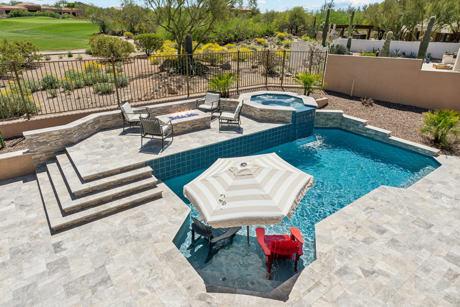 Geometric Pool Gallery — Presidential Pools & Spas