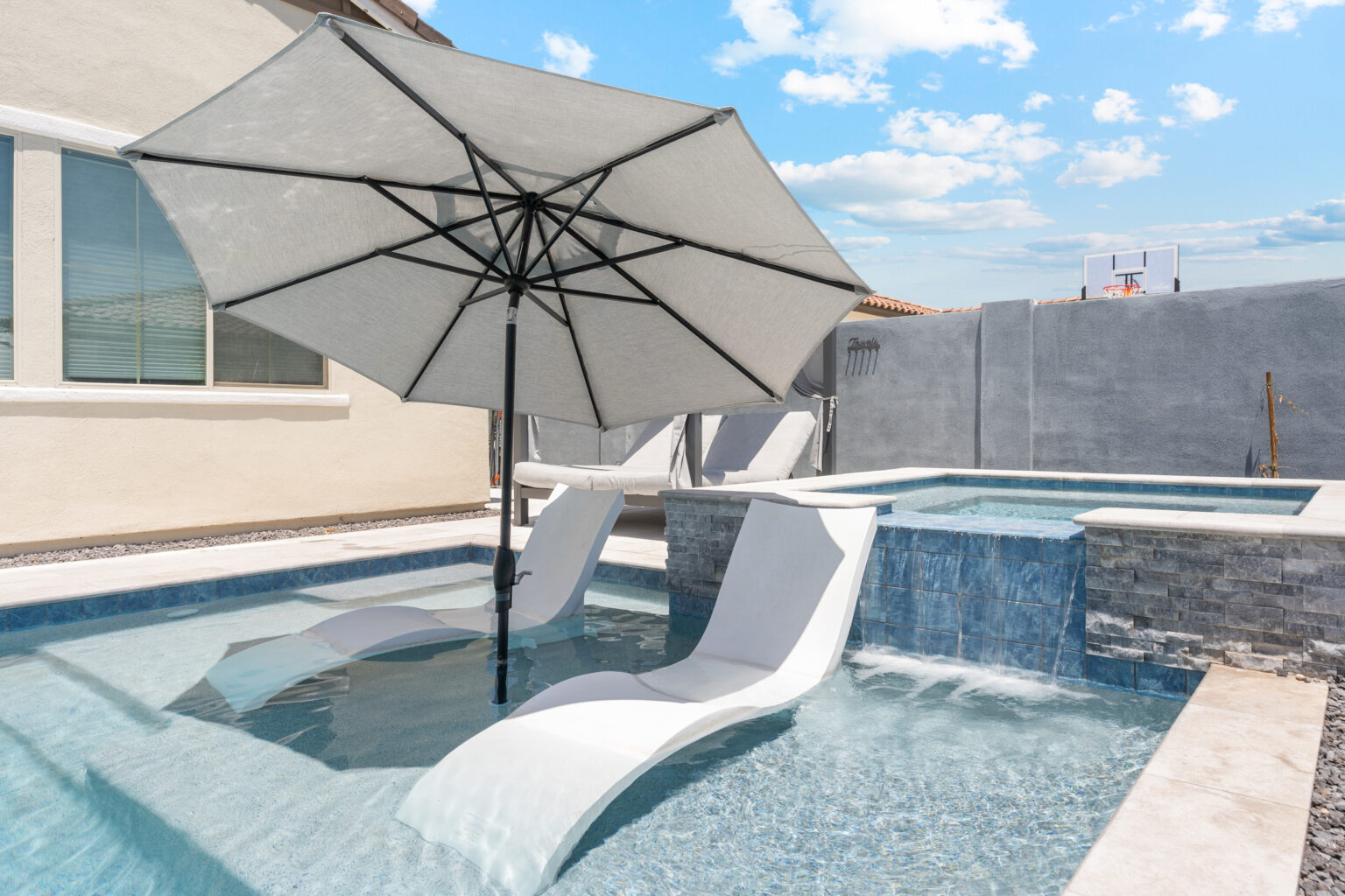 Geometric Pool Gallery — Presidential Pools & Spas