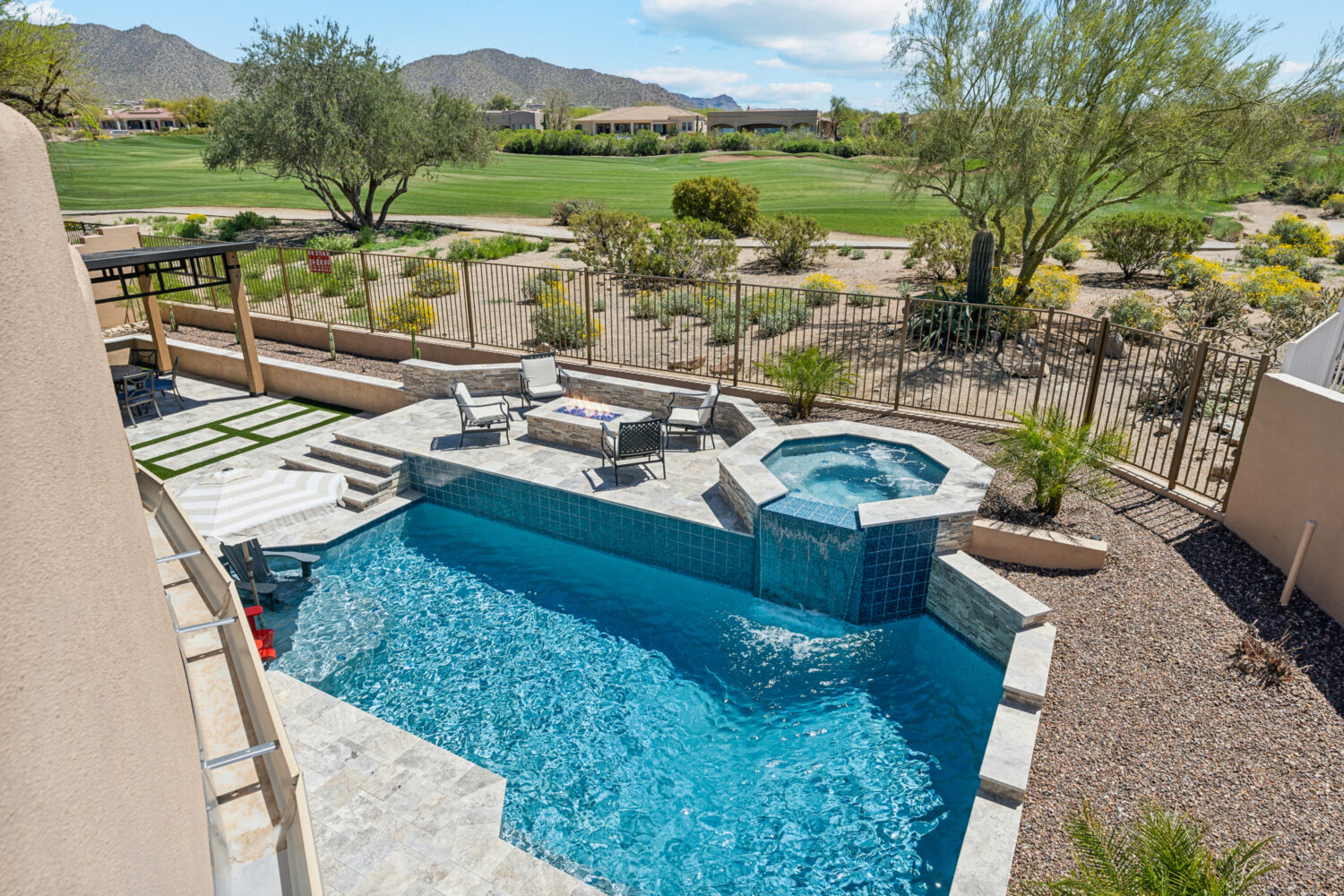 Geometric Pool Gallery — Presidential Pools & Spas