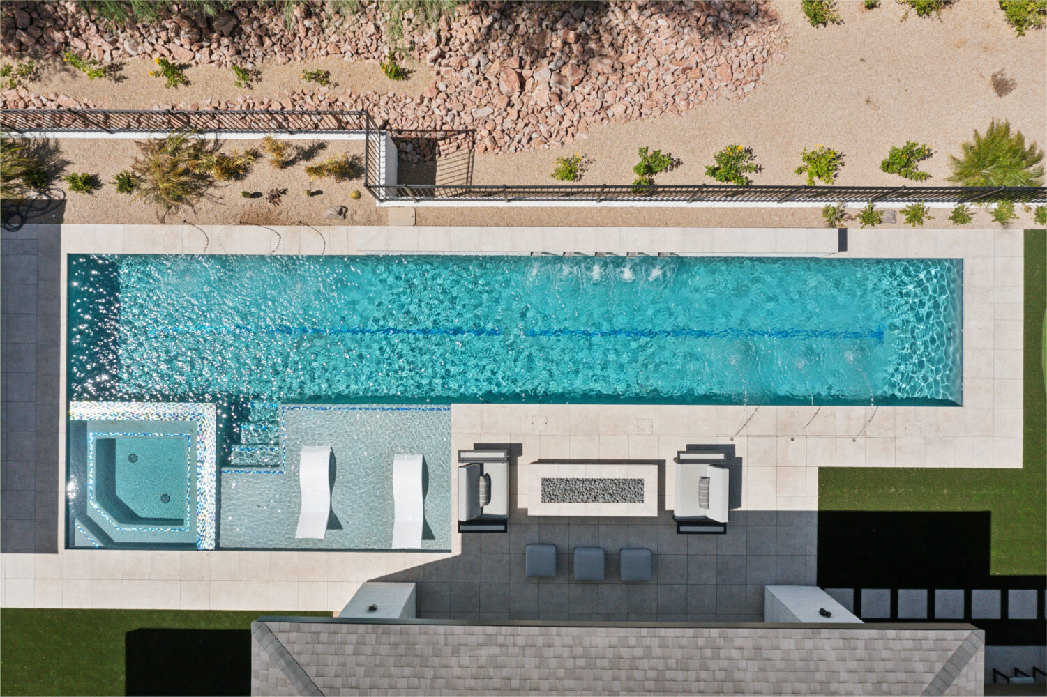 Geometric Pool Gallery — Presidential Pools & Spas