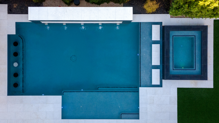 Geometric Pool Gallery – Presidential Pools & Spas