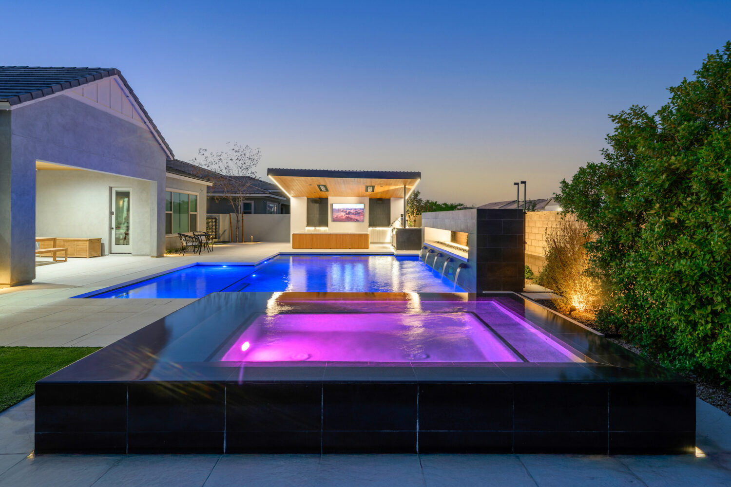 Geometric Pool Gallery – Presidential Pools & Spas