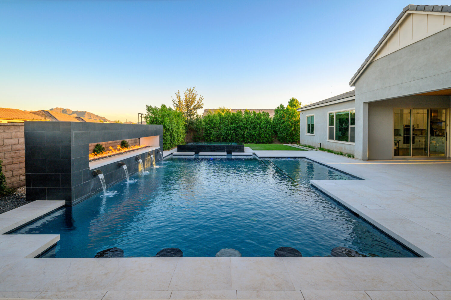 Geometric Pool Gallery – Presidential Pools & Spas