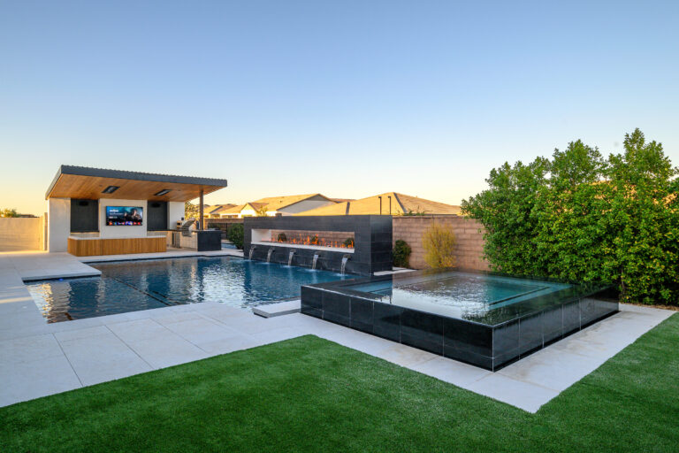 Geometric Pool Gallery – Presidential Pools & Spas