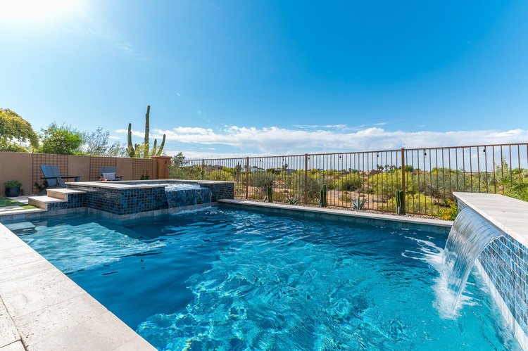 Geometric Pool Gallery — Presidential Pools & Spas