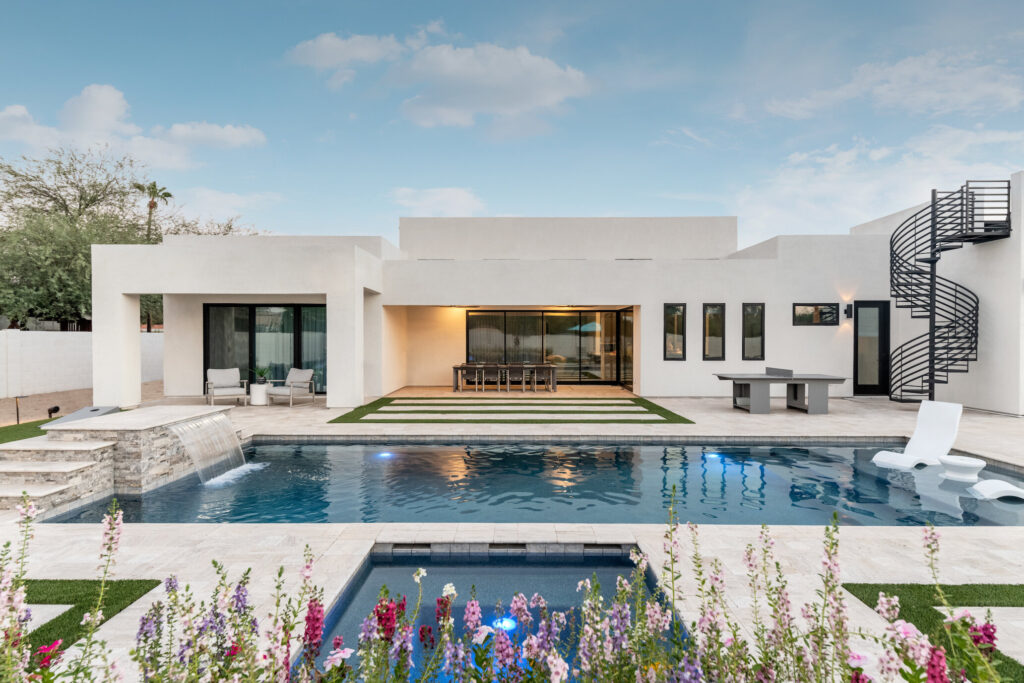 Geometric Pool Gallery — Presidential Pools & Spas