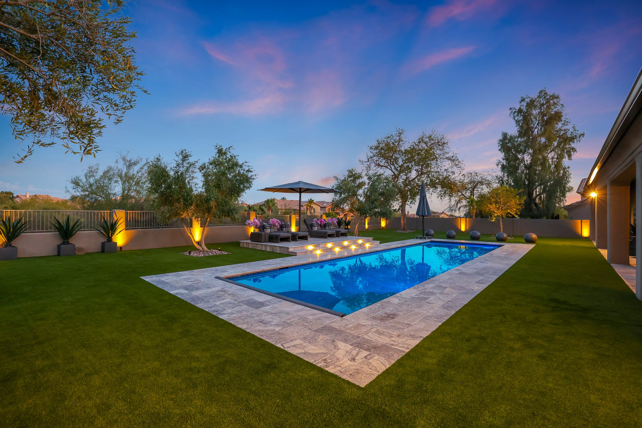 Geometric Pool Gallery — Presidential Pools & Spas